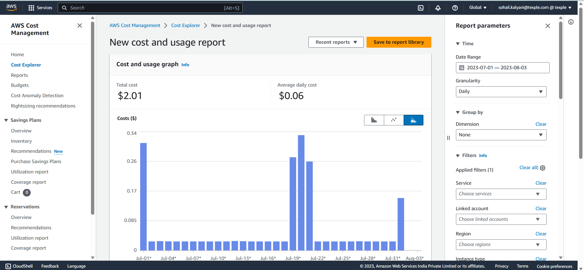 Riding the Cloud Cost Waves: How to Surf AWS Expenses | Texple